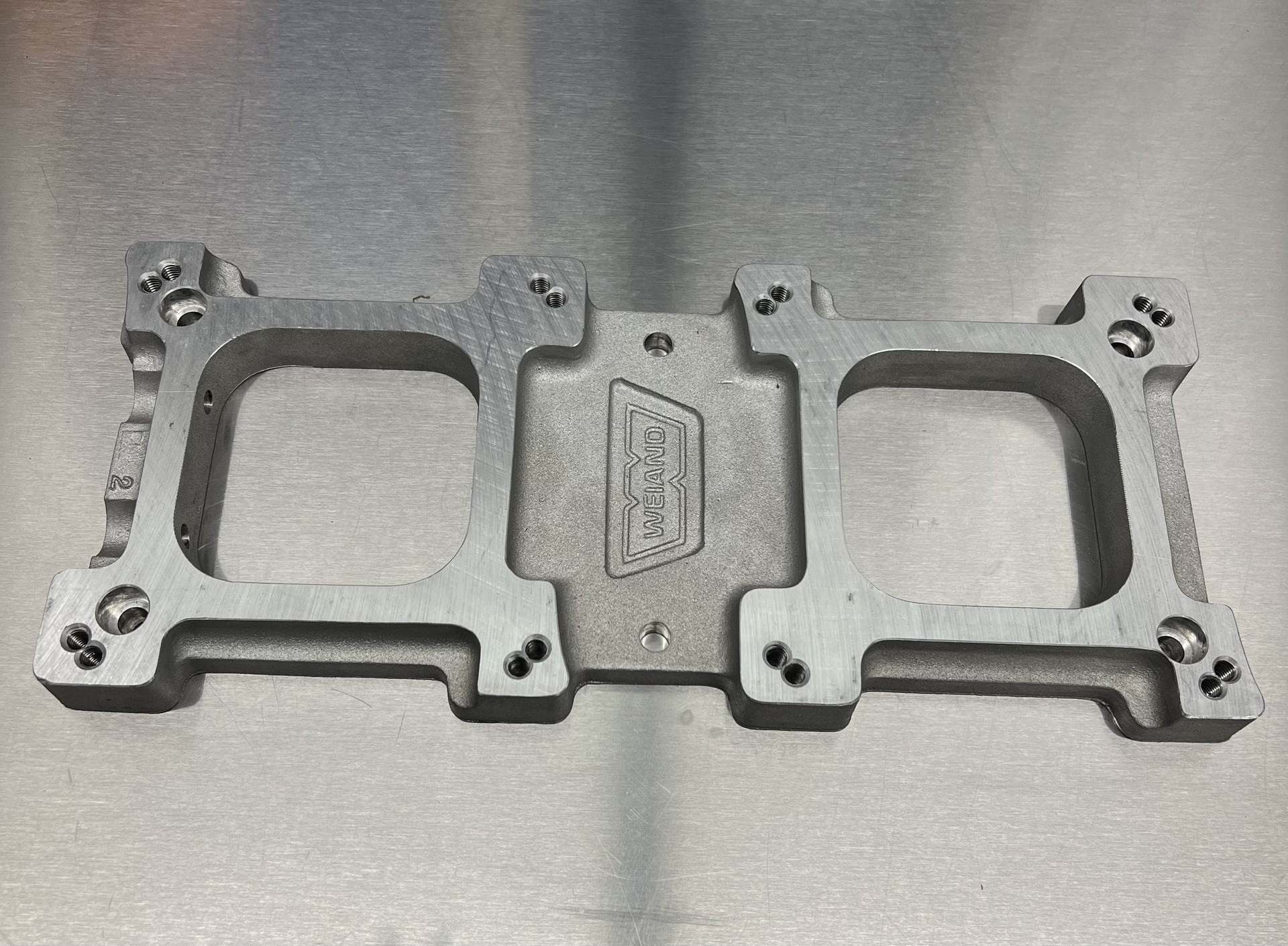 Weiand W7163 dual carb adapter 6-71/8-71 4150 flange - JR1 Racing Oil