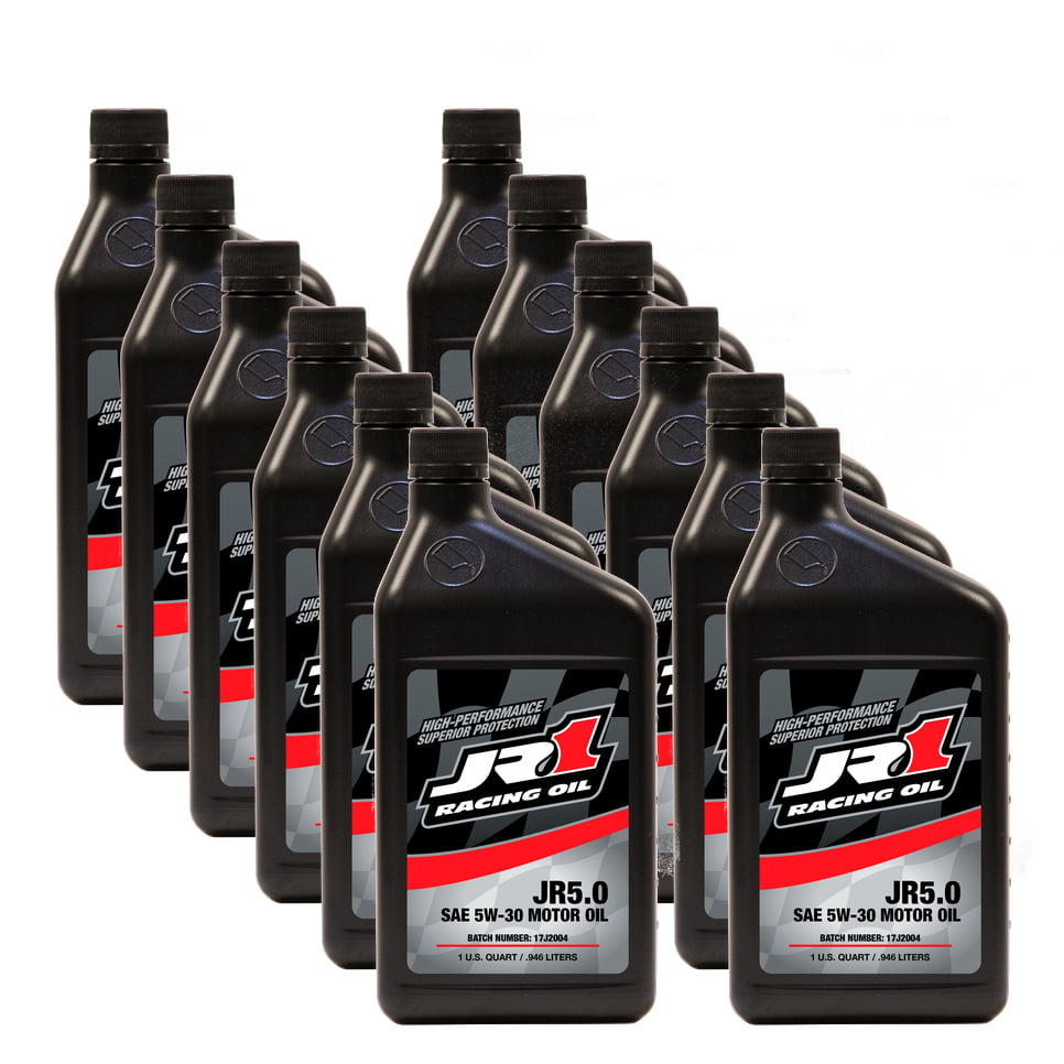 JR 5.0 5/30W Full Synthetic 12quart case - JR1 Racing Oil